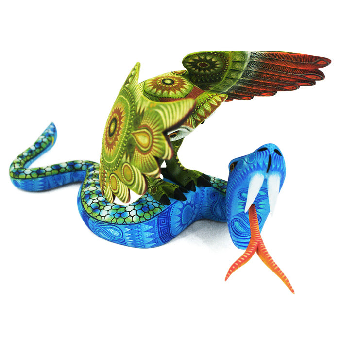 Rocio Fabian: Spectacular One-Piece Owl & Snake | Sandia Folk