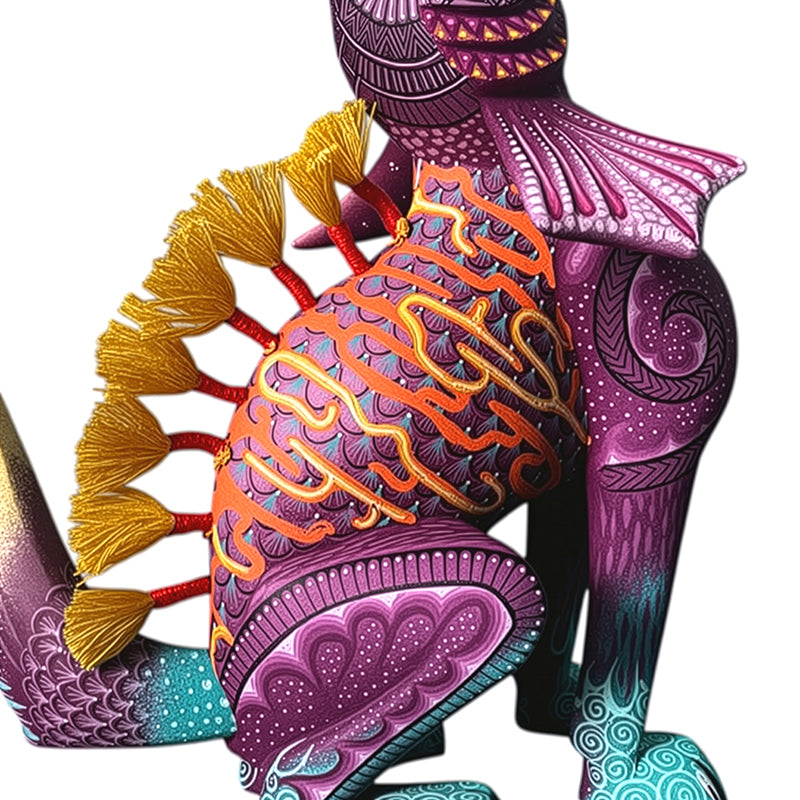 Carolina Sandoval & Kengi: Fusion Fish & Coyote Flash Piece | Sandia Folk