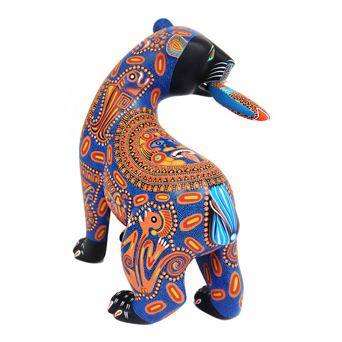 Nicolas Morales: Bear with Fish | Sandia Folk