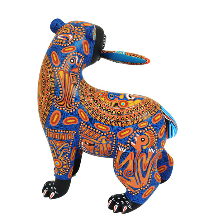 Nicolas Morales: Bear with Fish | Sandia Folk