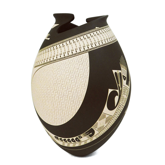 Celia Veloz: Museum Quality Mocha Olla | Sandia Folk