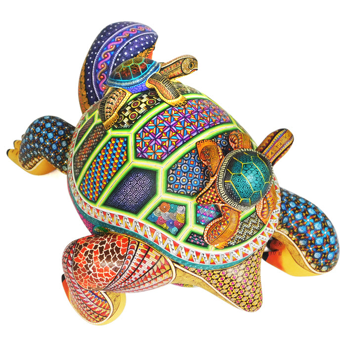 Manuel Cruz: One Piece Museum Quality Turtle & Babies - Sandia Folk