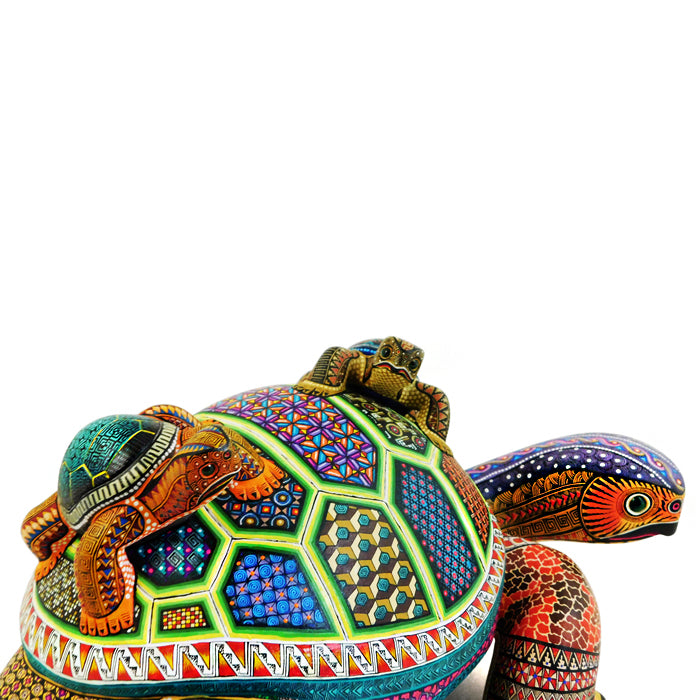 Manuel Cruz: One Piece Museum Quality Turtle & Babies | Sandia Folk