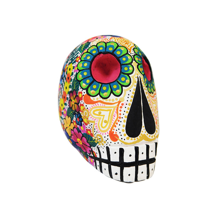 Maria Jimenez: Little Skull Sculpture | Sandia Folk